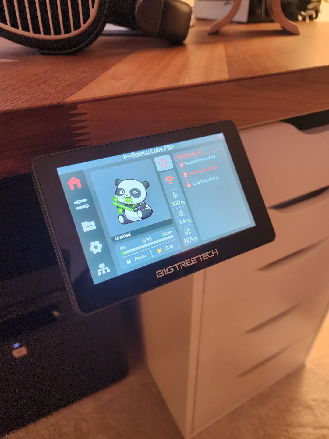 Panda Touch Desk Mount by Docterlat MakerWorld: Download Free 3D Models