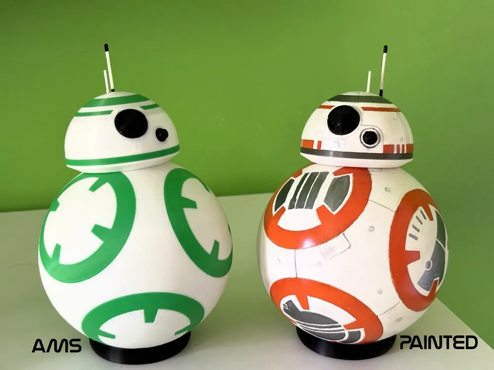 BB-8 CyberBrick Droid (RC Sphere) by Viltsu MakerWorld: Download Free ...