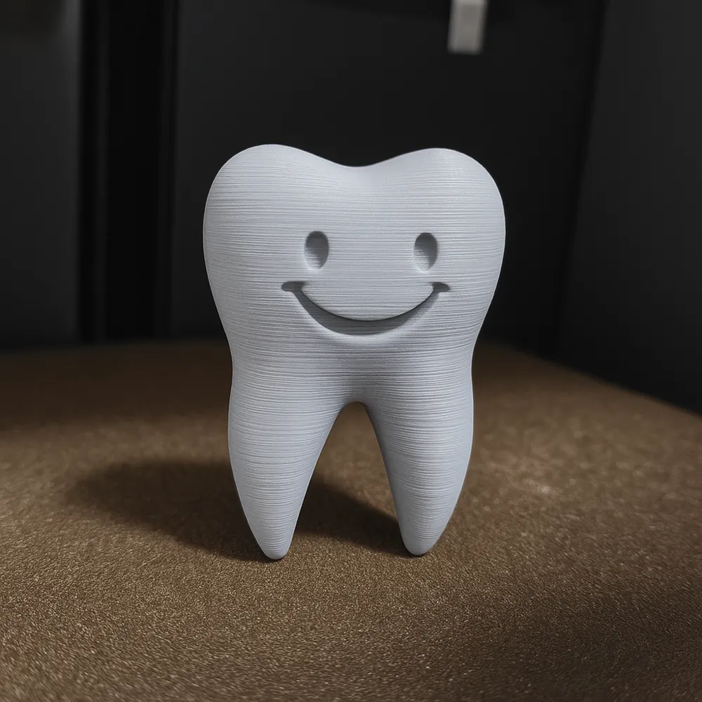 Happy Tooth - Free 3D Print Model - MakerWorld