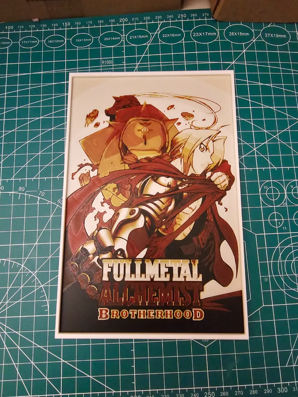 Fullmetal Alchemist: Brotherhood Poster - Huforge - Free 3D Print Model ...