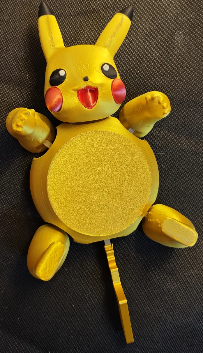 Animated Flexible Pikachu Coasters by MGT3D MakerWorld: Download Free ...