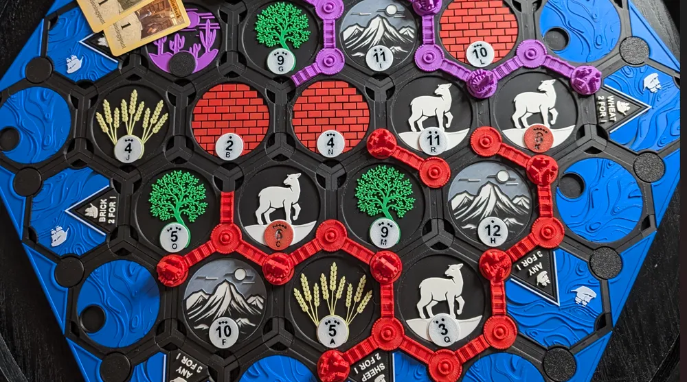 Settlers of Catan - Free 3D Print Model - MakerWorld
