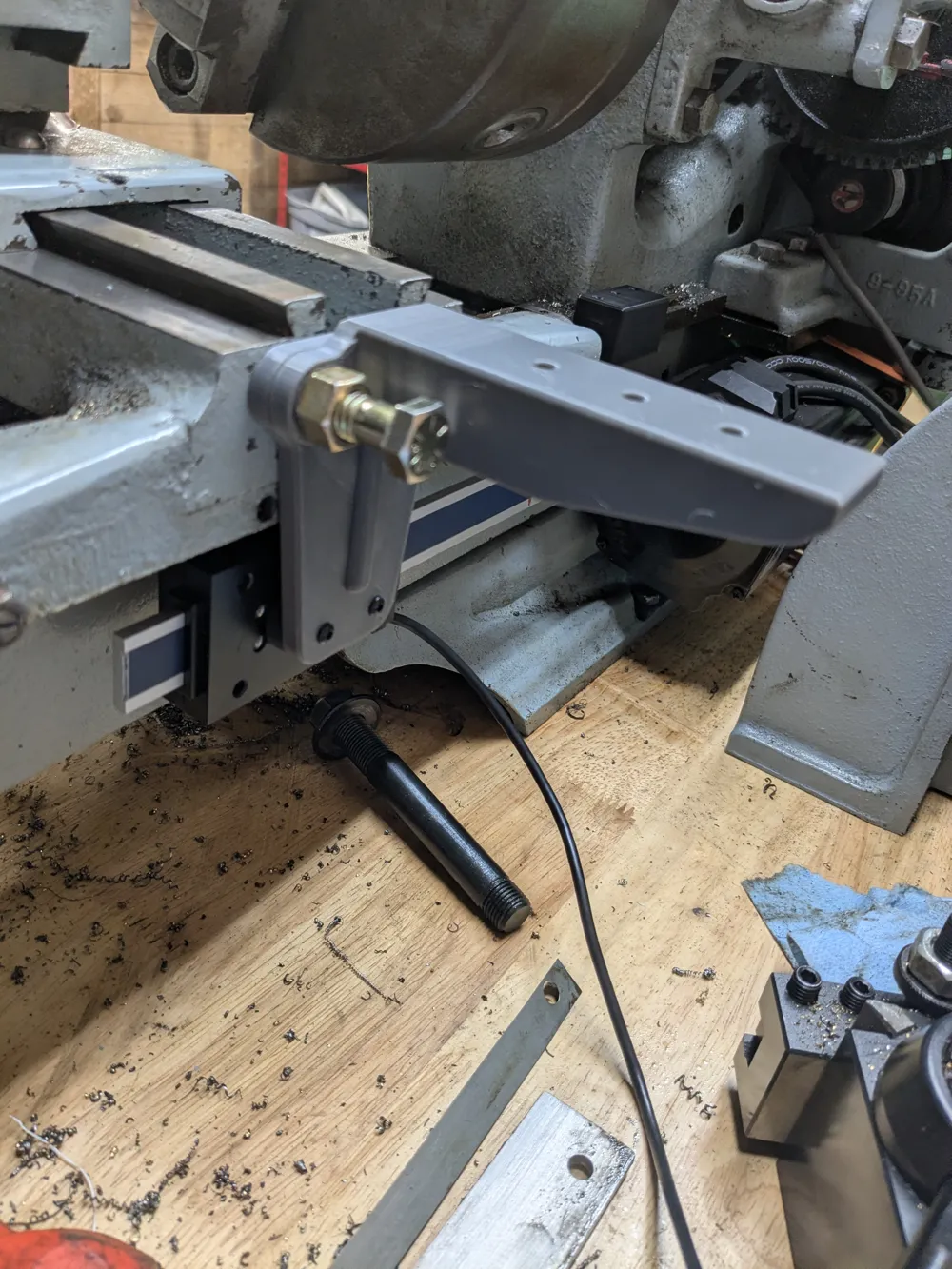 Atlas TH42 Lathe DRO Mounting Brackets - Free 3D Print Model - MakerWorld