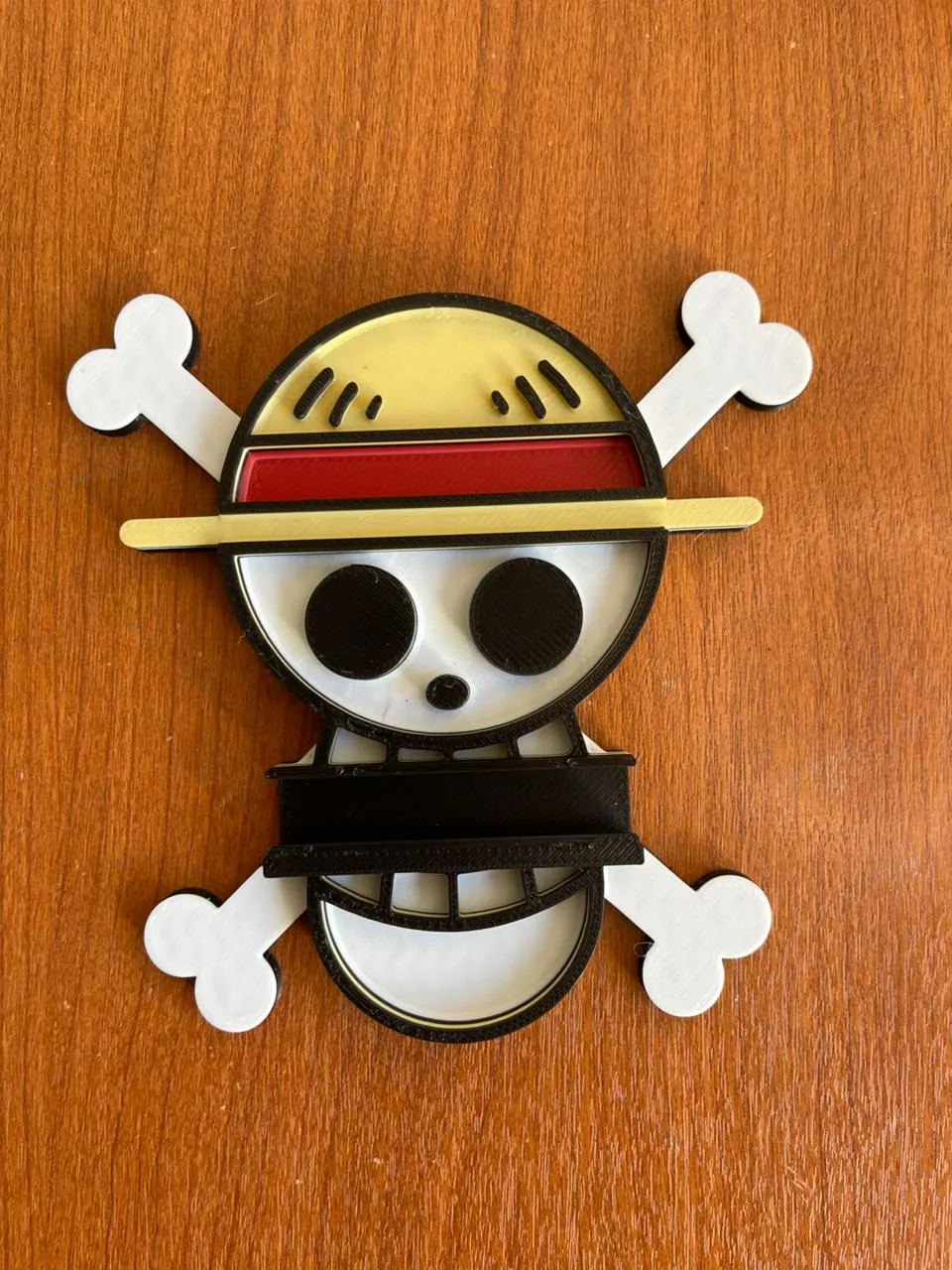 One Piece Luffy Phone Stand | Anime Desk Decor - Free 3D Print Model ...