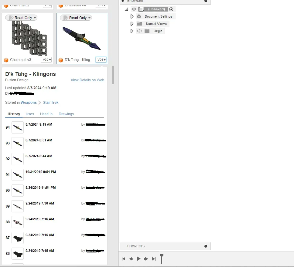 D'k Tahg - Klingon Dagger (Star Trek) by neocrisis MakerWorld: Download ...