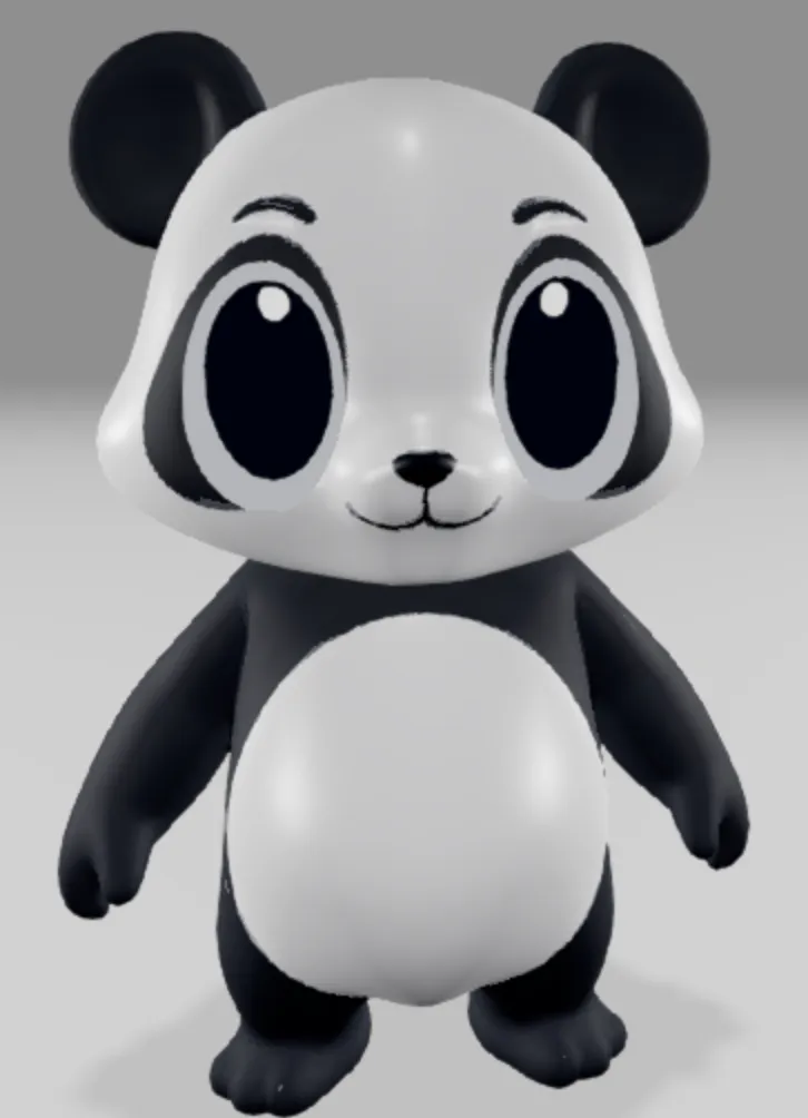 Cute printmon panda by sage’s prints - MakerWorld