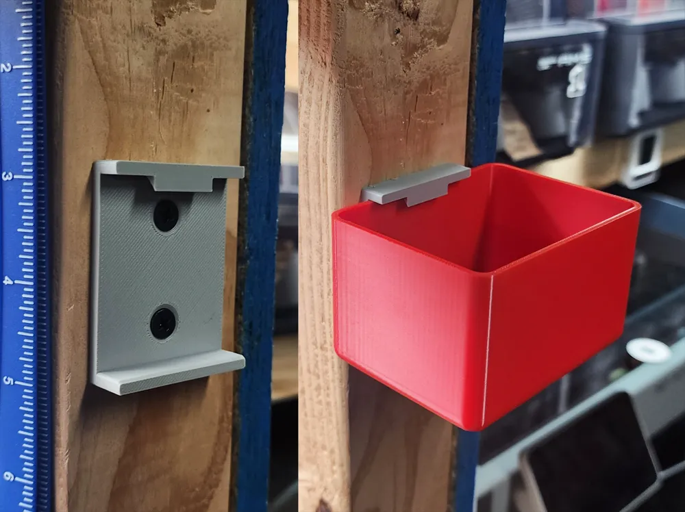 Nice Rack - Modular Wall Storage - 50mm Deep Cups by Triple G Workshop ...