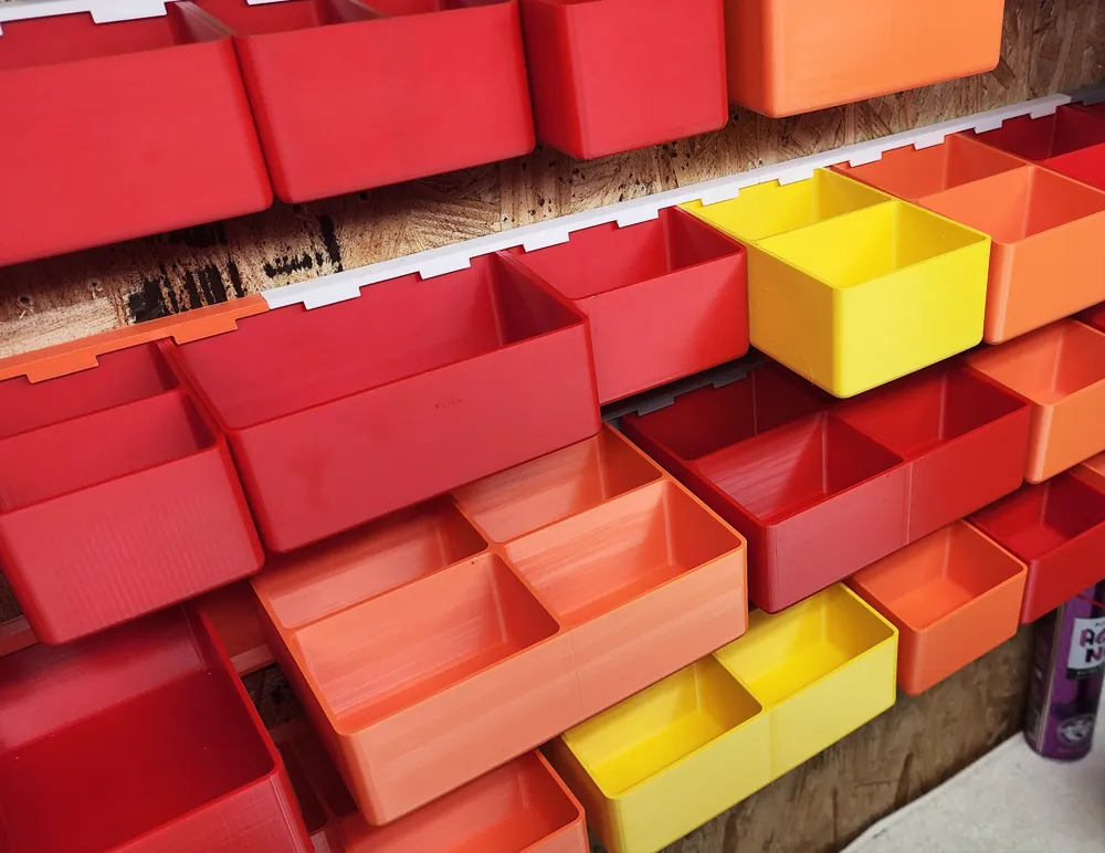 Nice Rack - Modular Wall Storage - 50mm Deep Cups by Triple G Workshop ...