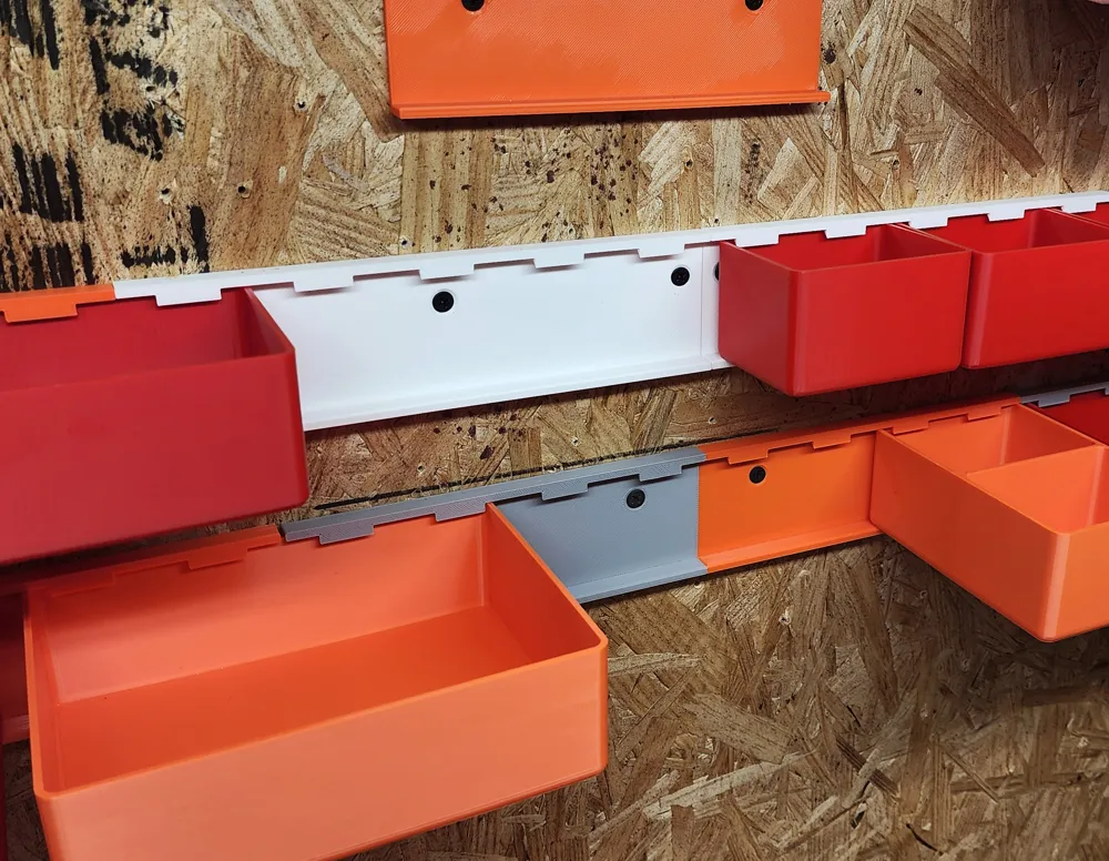 Nice Rack - Modular Wall Storage - 50mm Deep Cups by Triple G Workshop ...