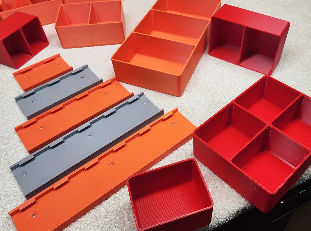 Nice Rack - Modular Wall Storage - 50mm Deep Cups by Triple G Workshop ...