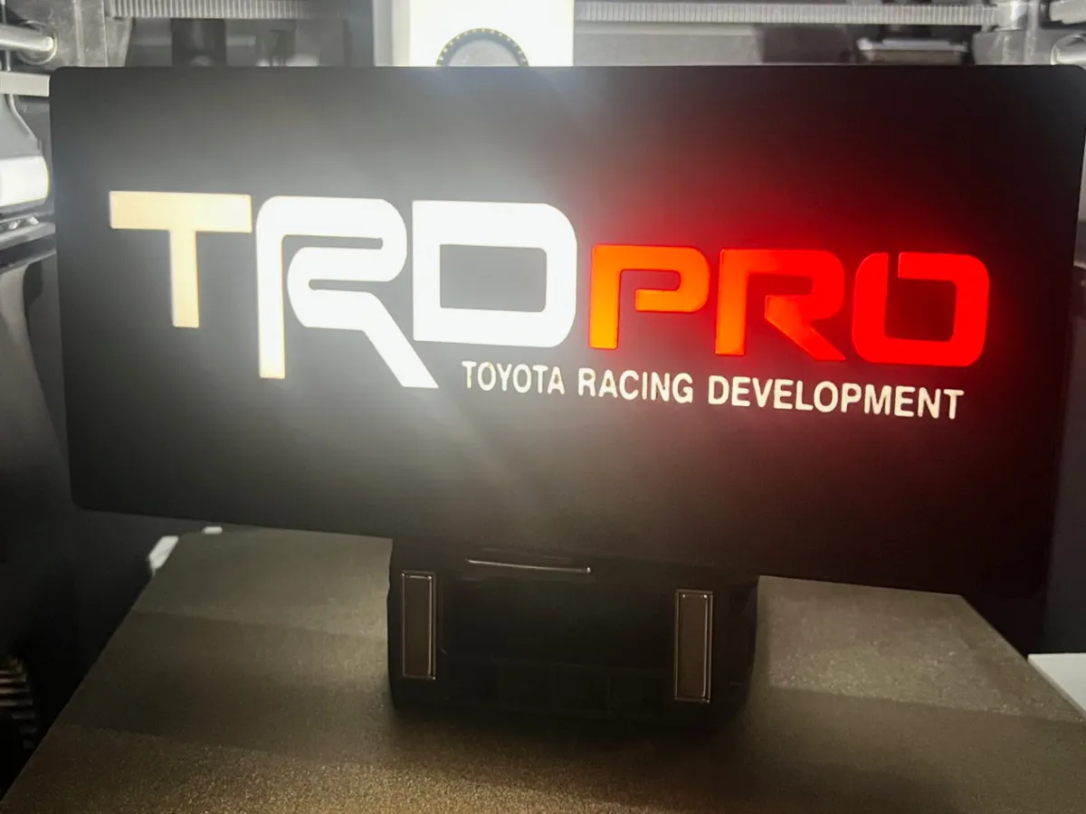 TRD PRO Light Box by 8053dprinting MakerWorld: Download Free 3D Models