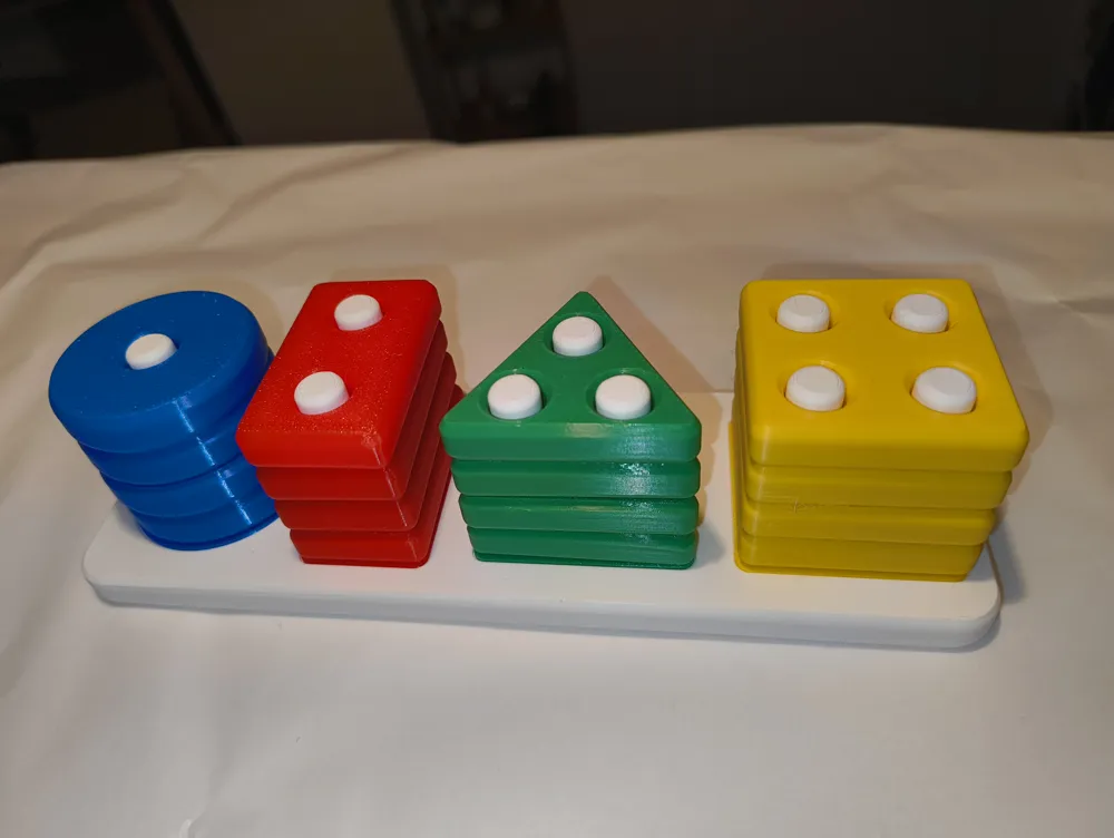 Geometric Shape Sorting Toy by Lukas MakerWorld: Download Free 3D Models