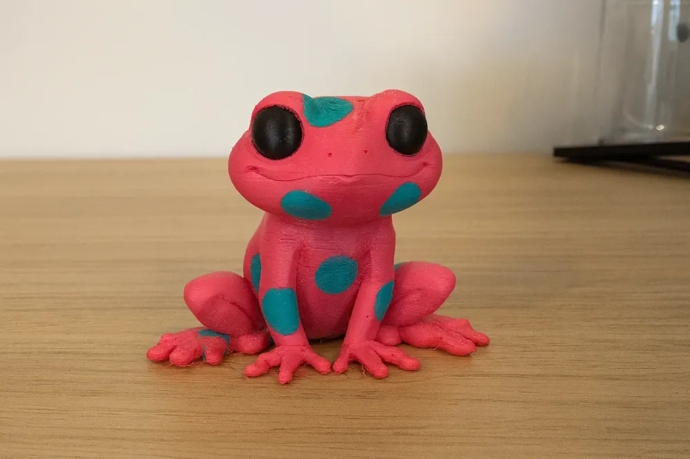 Polka Dot Frog Miniature by MonsieurPierre MakerWorld: Download Free 3D ...