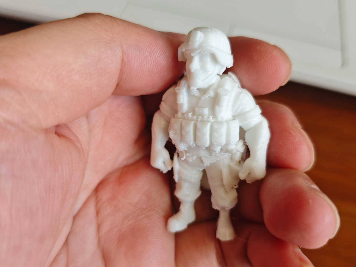 Action Figure With Supports Slow Removal Freely Scalable Printable ...