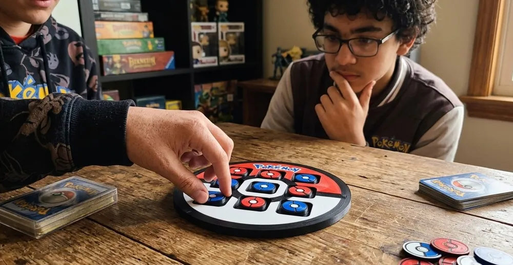 Pokémon Tic-Tac-Toe: Pokéball Board Game - Free 3D Print Model - MakerWorld