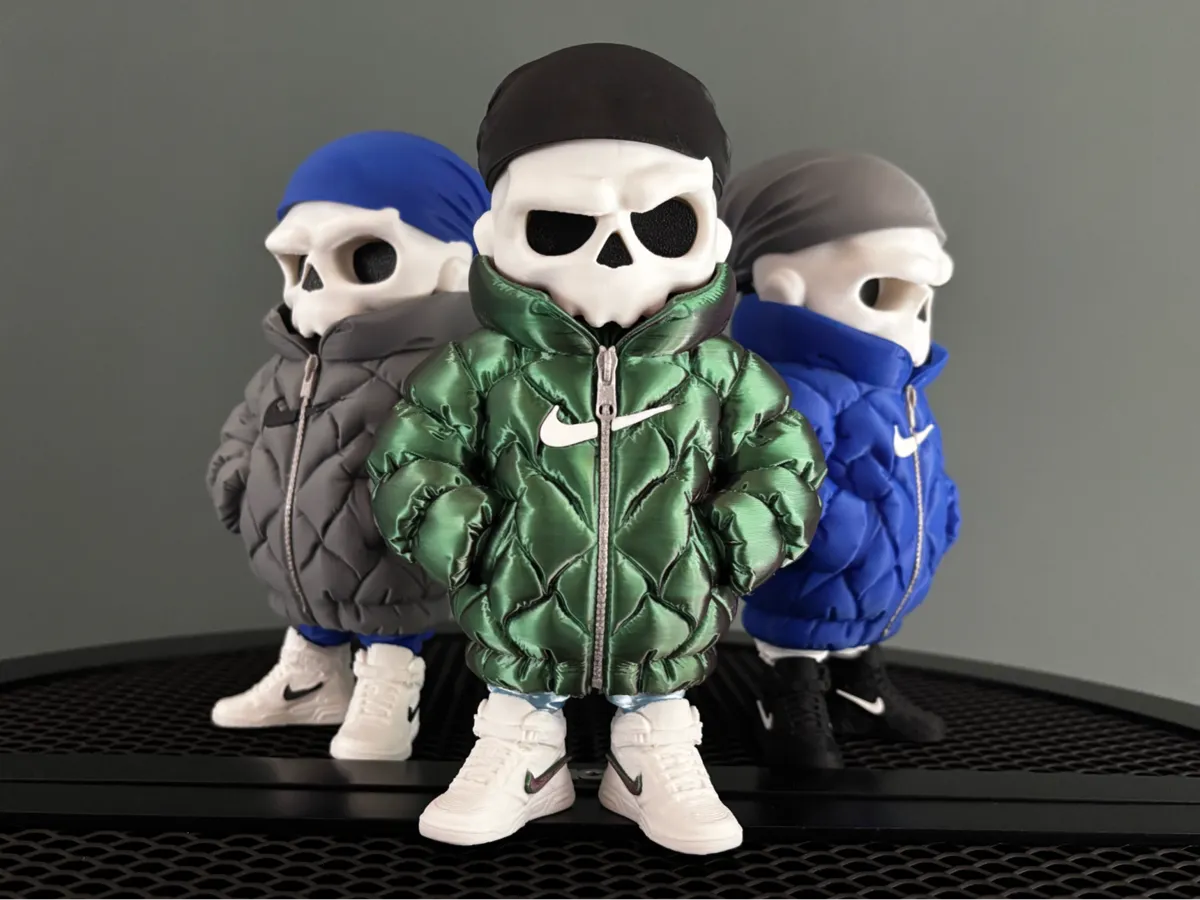 Cold Gang ZKULL - Multi-Part Skull Toy by Slevin MakerWorld: Download ...