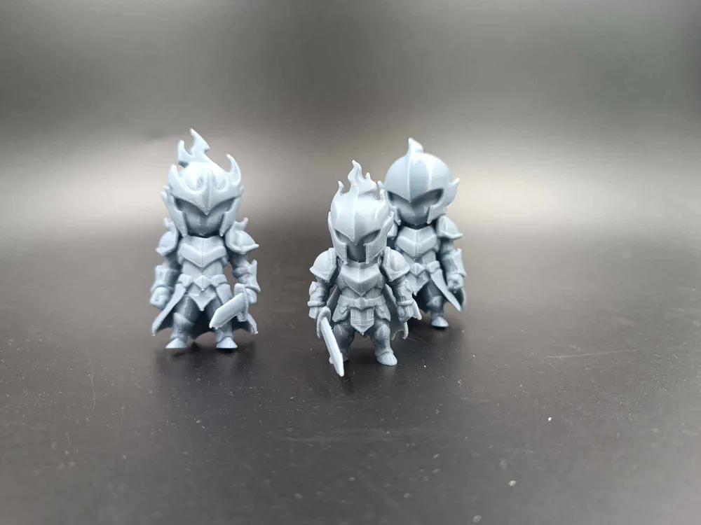 Solo Leveling Chibi - Shadow Warriors Figurine - Free 3D Print Model ...