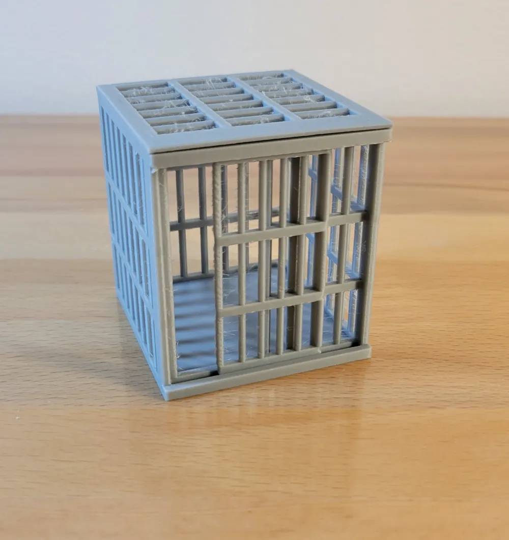 Jail Cell by Sgt. Hawk MakerWorld: Download Free 3D Models