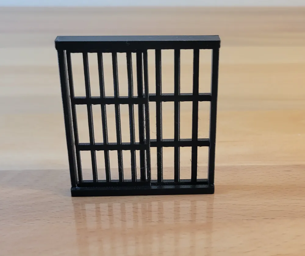 Jail Cell - Free 3D Print Model - MakerWorld