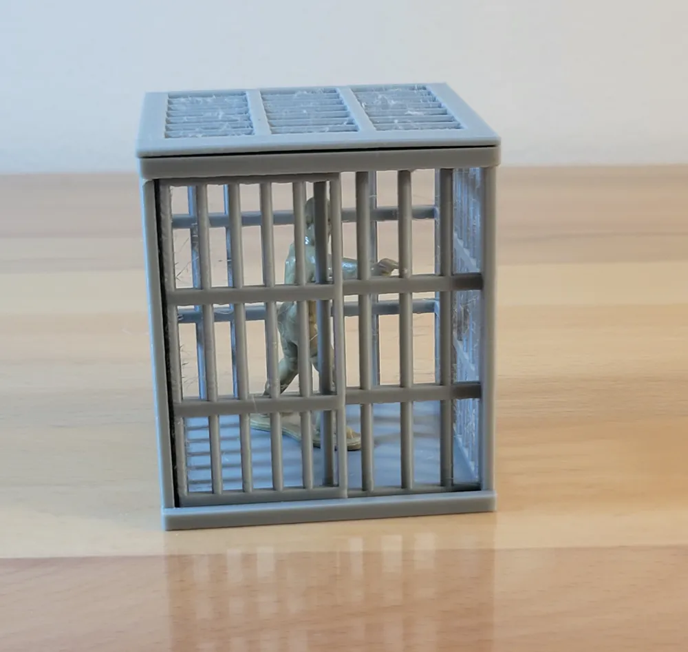 Jail Cell - Free 3D Print Model - MakerWorld