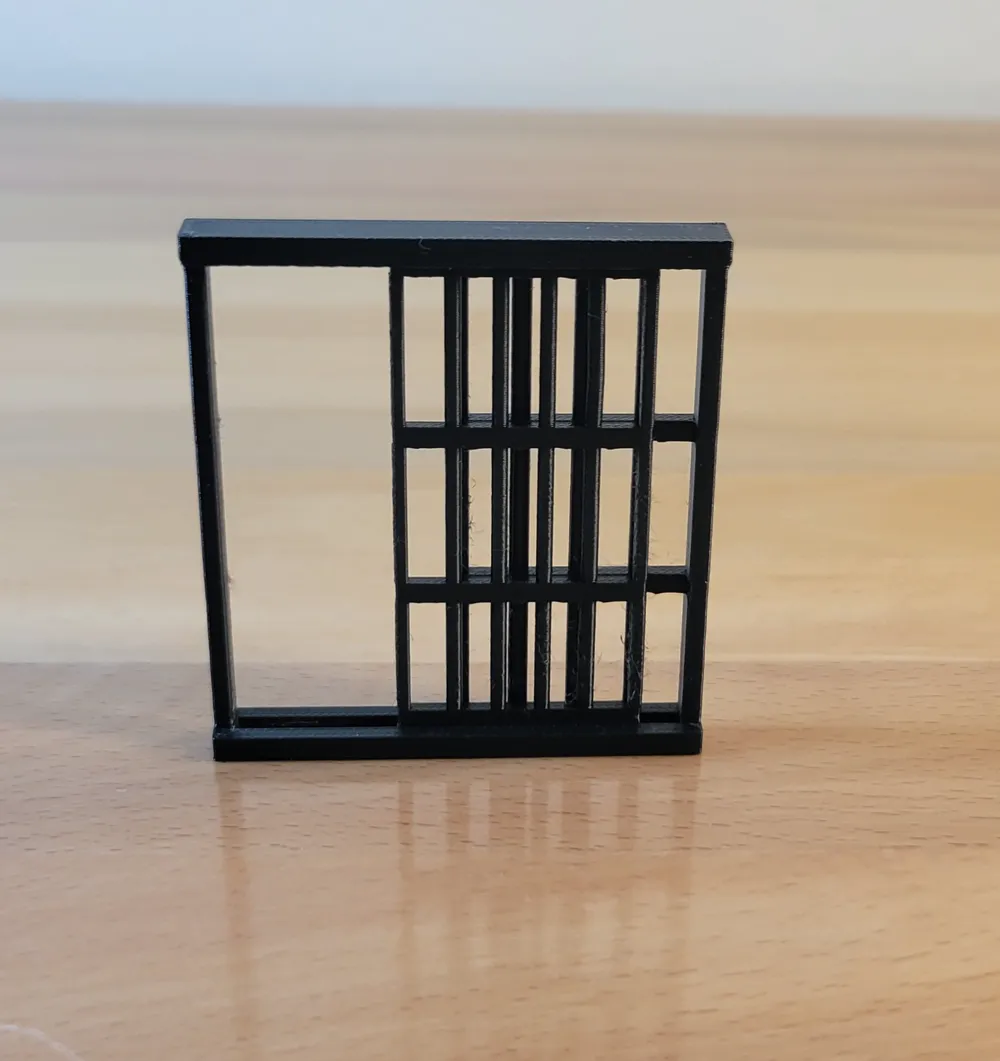 Jail Cell - Free 3D Print Model - MakerWorld