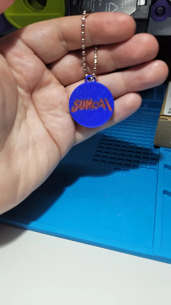 Sum 41 Star Double Sided Keychain - Free 3D Print Model - MakerWorld