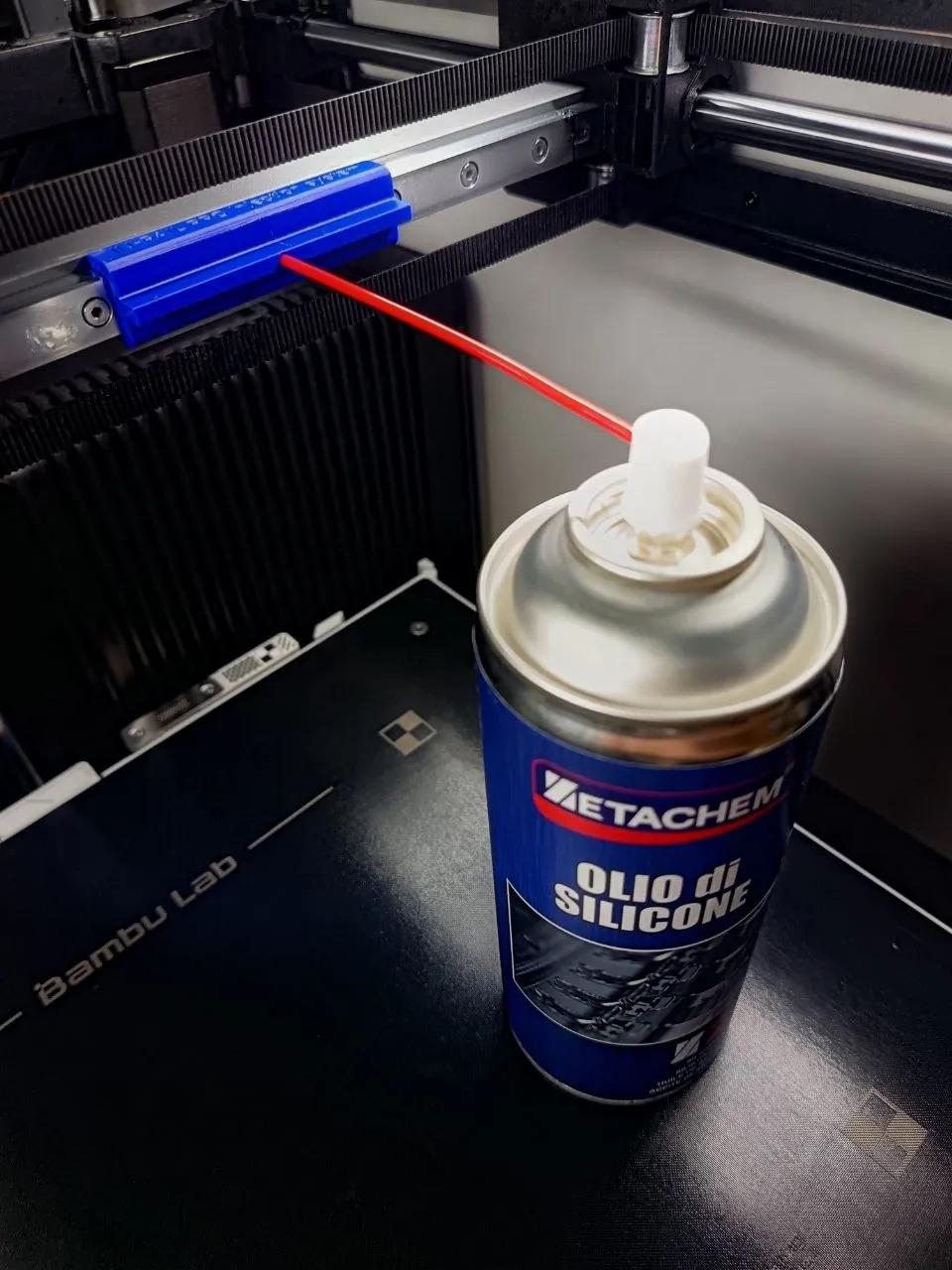 X-AXIS LINEAR RAIL SPRAY OIL INJECTOR bambu lab H2 - Free 3D Print ...