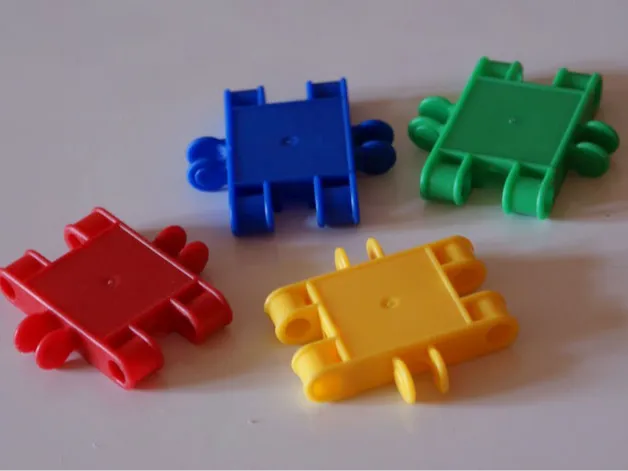 Clics - connecting blocks by mill0000 MakerWorld: Download Free 3D Models