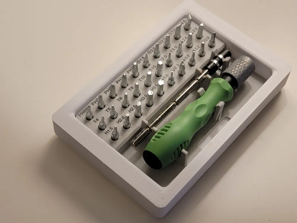 Screwdriver Driver Set Holder Gridfinity by alfieblizzard MakerWorld ...