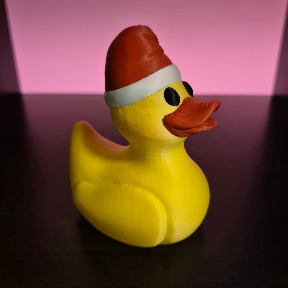 Santa Duck - Free 3D Print Model - MakerWorld
