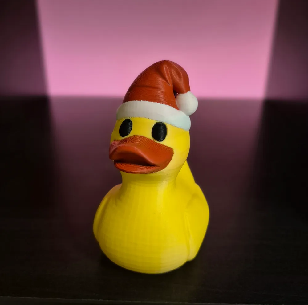 Santa Duck - Free 3D Print Model - MakerWorld