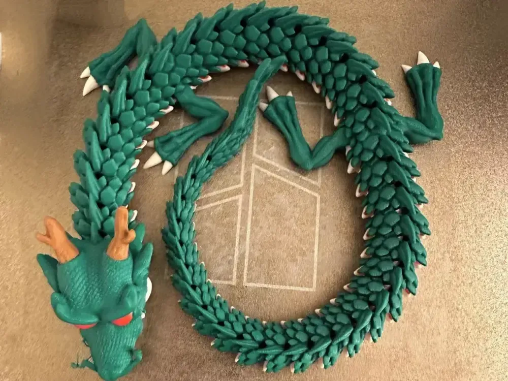 Chinese Dragon Pearl Dragon - Free 3D Print Model - MakerWorld