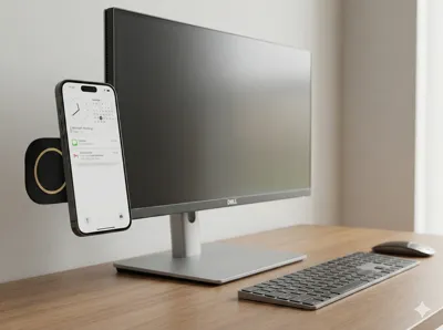 Minimalist MagSafe Monitor Arm StandBy Mode Ready - Free 3D Print Model ...