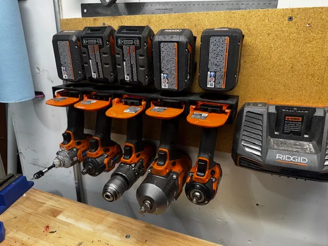 Rigid tools drill and impact hanger by user_1549793123 MakerWorld ...