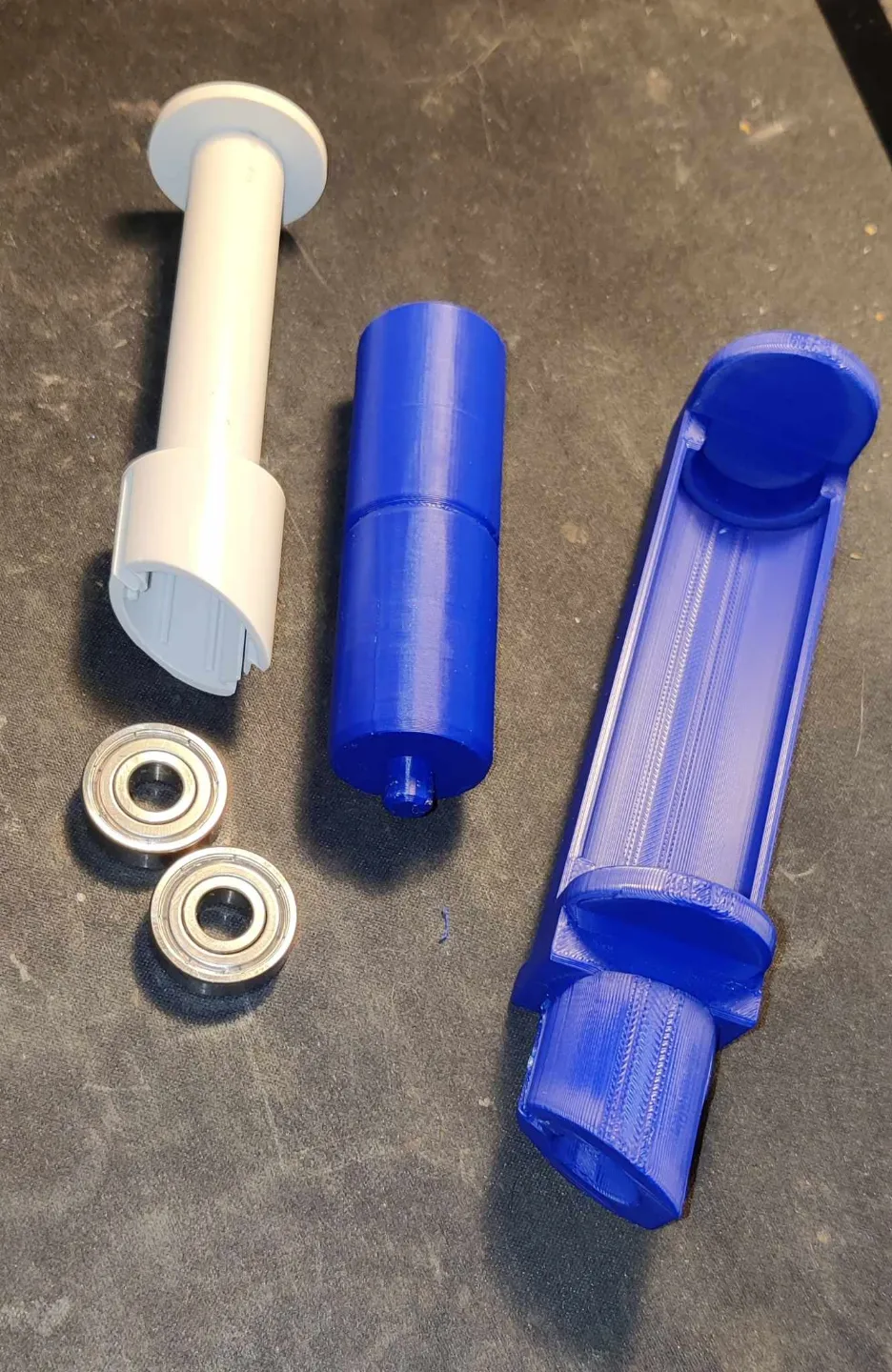 Bambu Lab A1 Mini spool filament holder with 608 bearings Remixed by ...