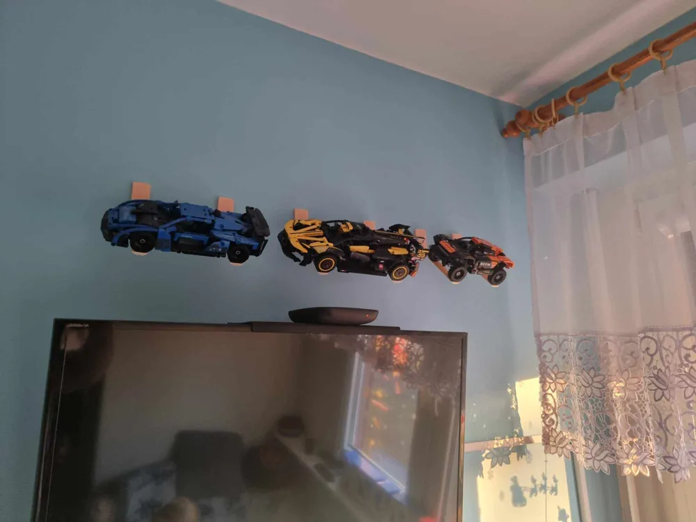 BRICKS LEGOS CAR WALL MOUNT by SIODLO92 - MakerWorld