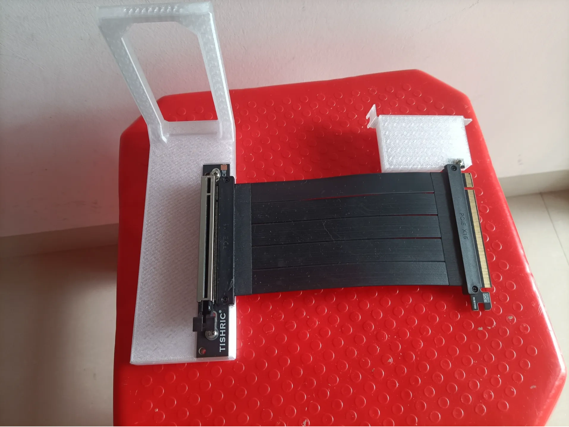 PCIe Graphics Card Extension Bracket/Half-Height Mounting Bracket by ...