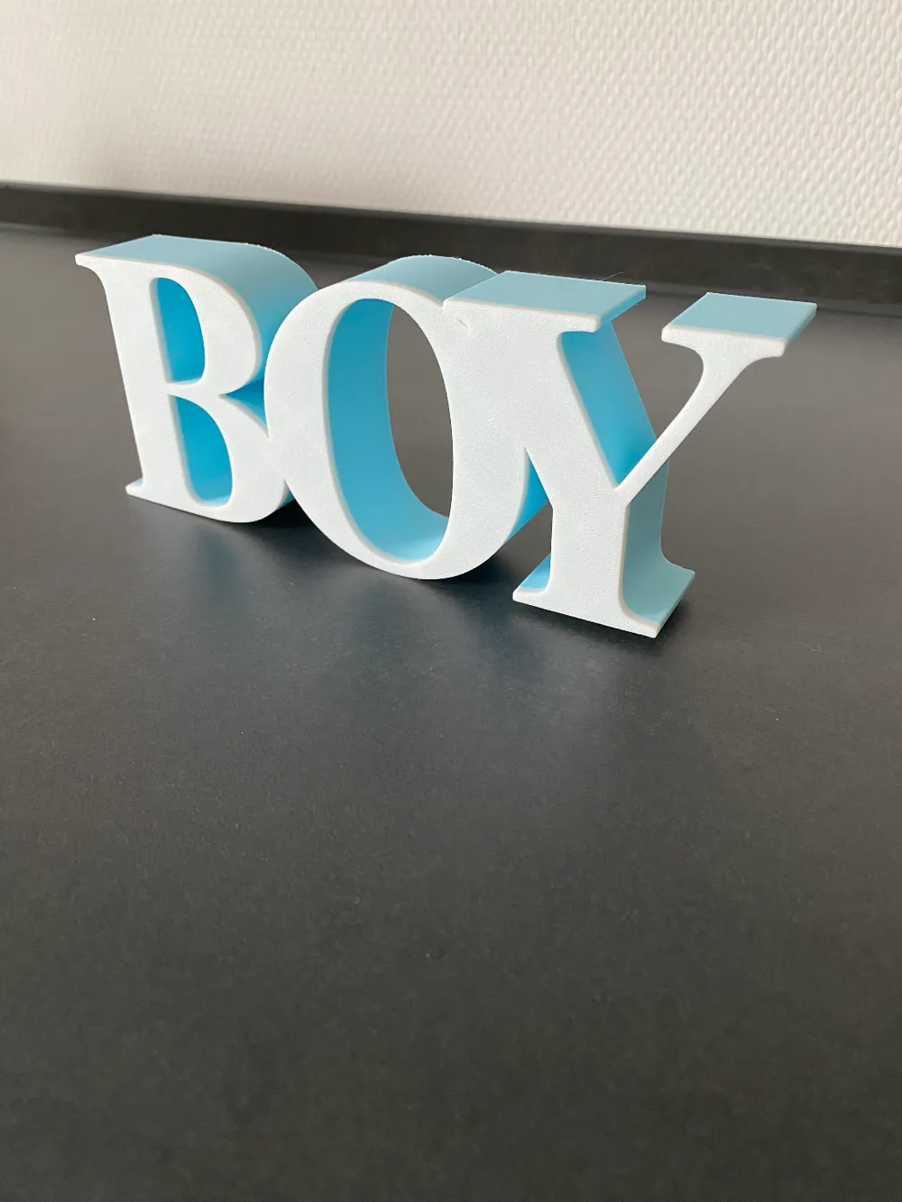 Boy Lettering / Boy Schriftzug by FoxPrint3D - MakerWorld