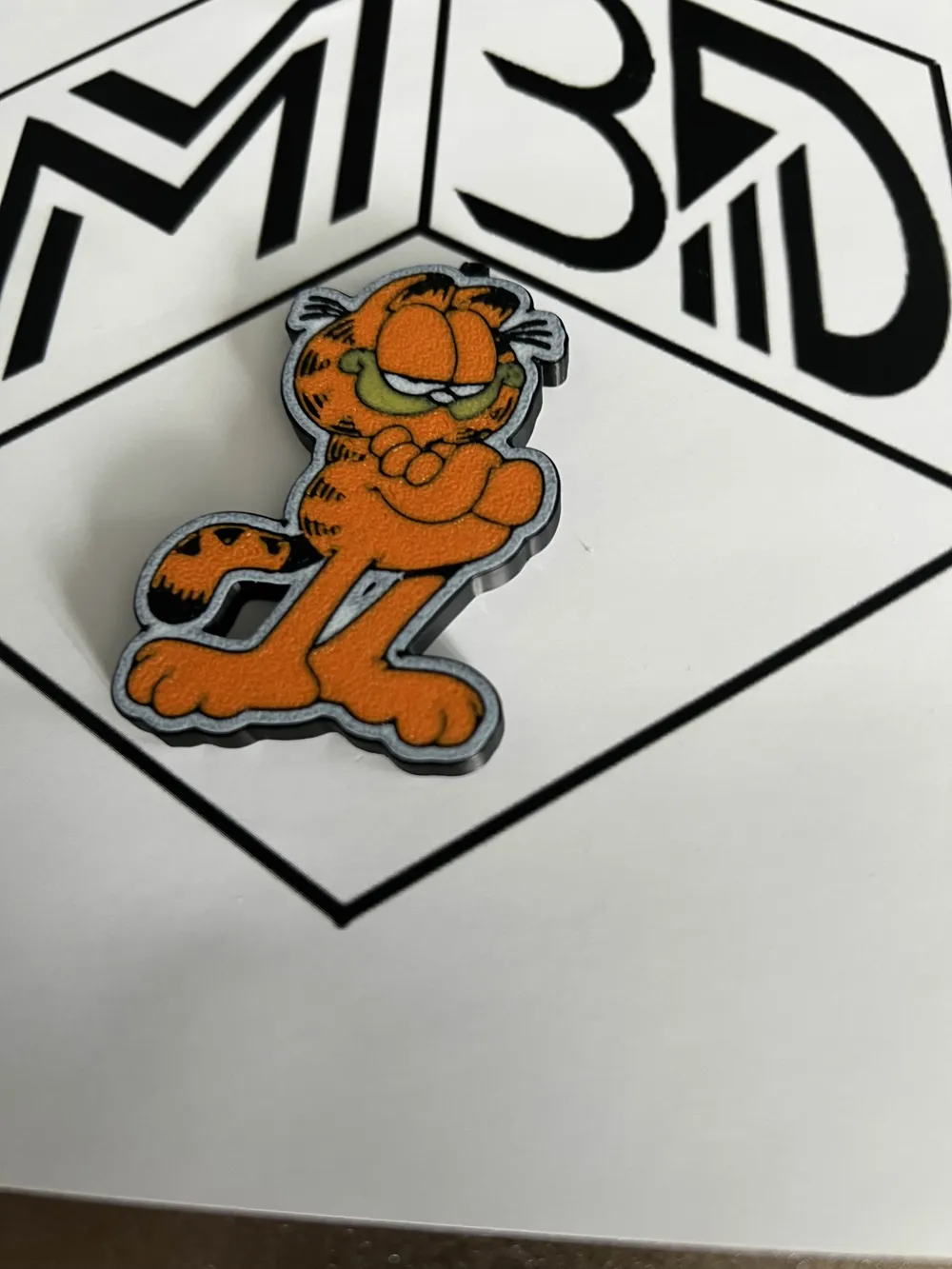 Cat Garfield Keychain by meydey3D MakerWorld: Download Free 3D Models