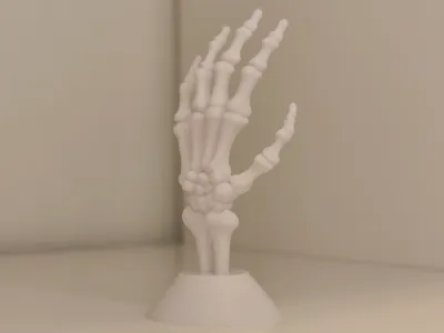 Skeleton Hand Halloween Decor by Crizzy MakerWorld: Download Free 3D Models