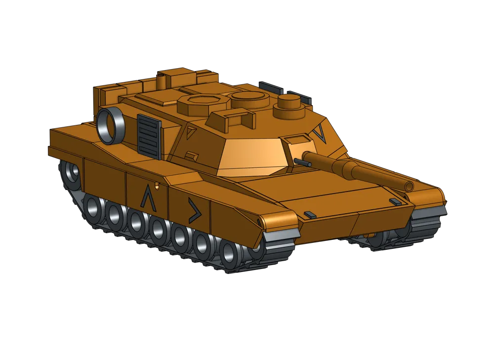 1:40 RC M1 Abrams Replica by THE MOC CHANNEL MakerWorld: Download Free ...