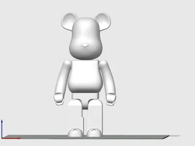 3d printed bearbrick - MakerWorld