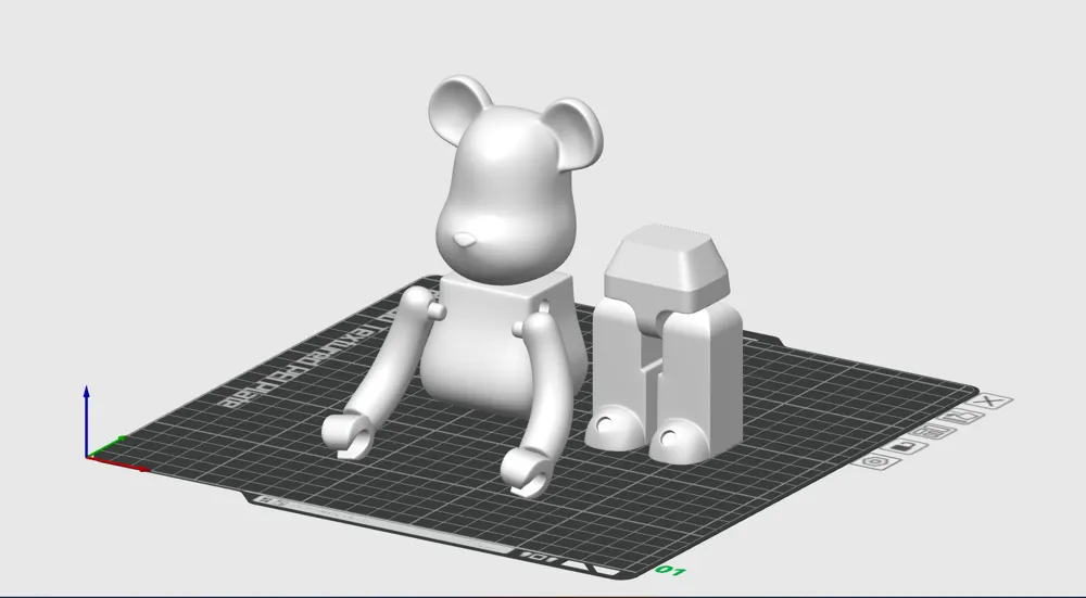 BearBrick - Free 3D Print Model - MakerWorld