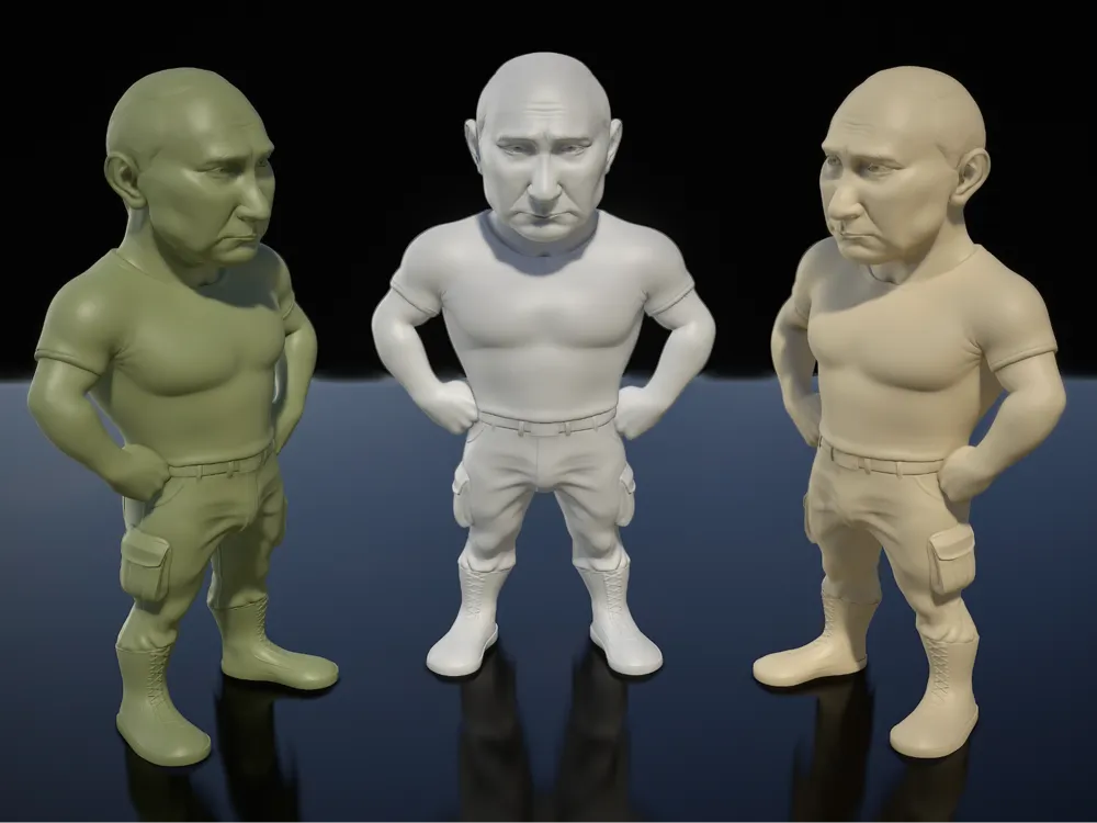 Mini Putin by pontolix MakerWorld: Download Free 3D Models