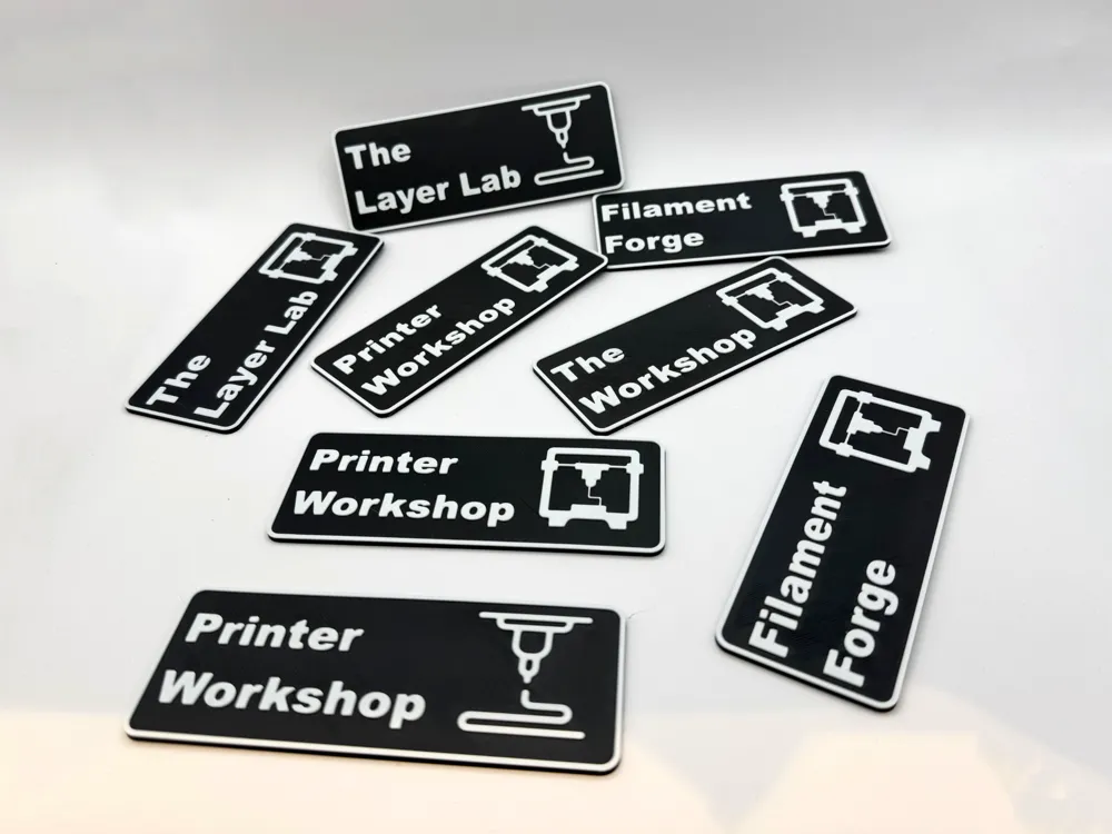 Makerspace/Workshop Signs by Stigern - MakerWorld