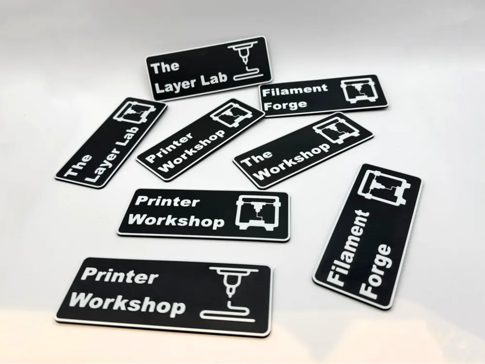 Makerspace/Workshop Signs by Stigern - MakerWorld