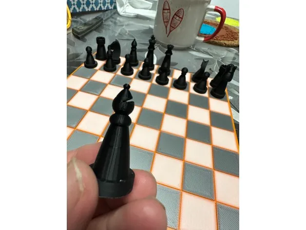 Simple Chess Pieces by tbobwu - MakerWorld