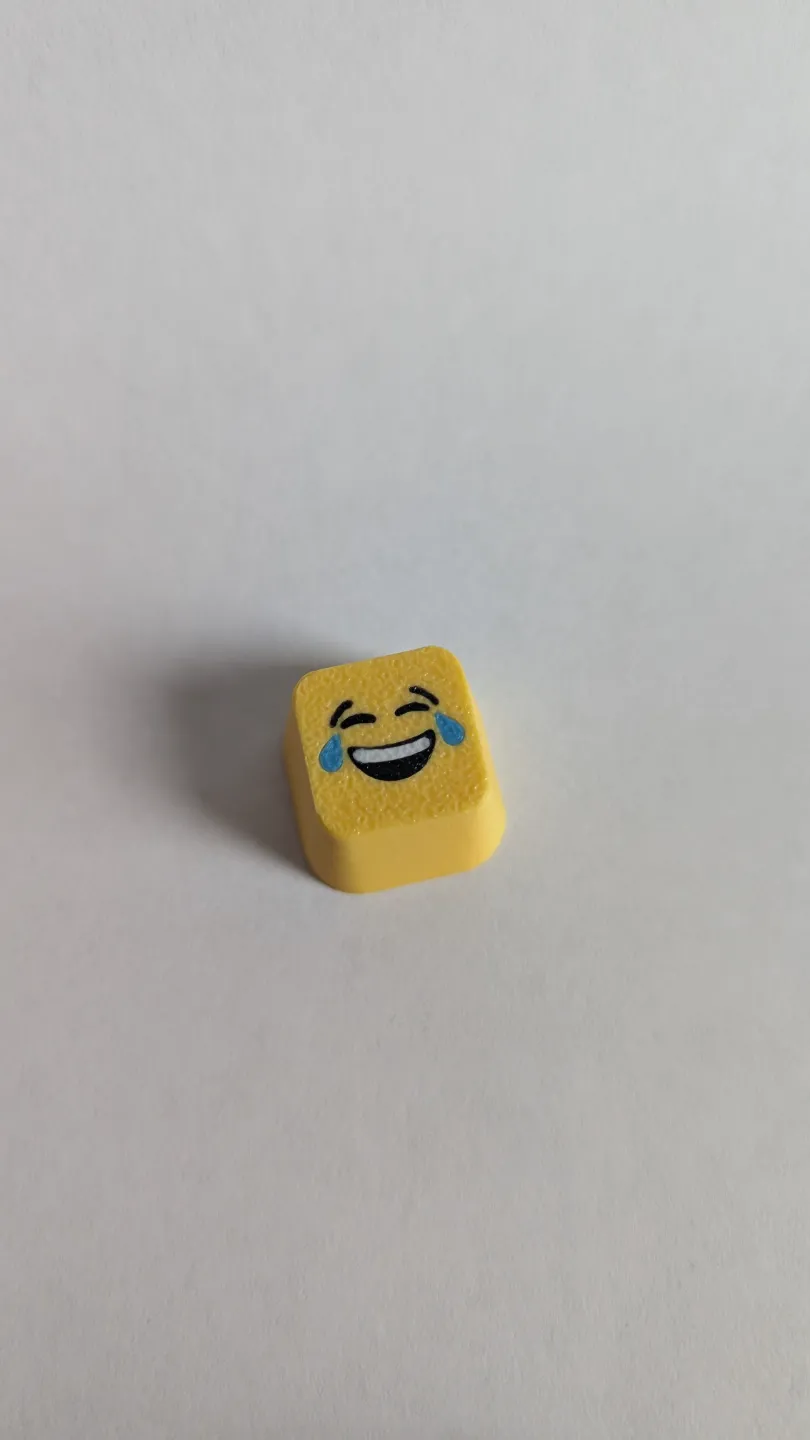 Crying Laughing Emoji Keycap by swerly - MakerWorld