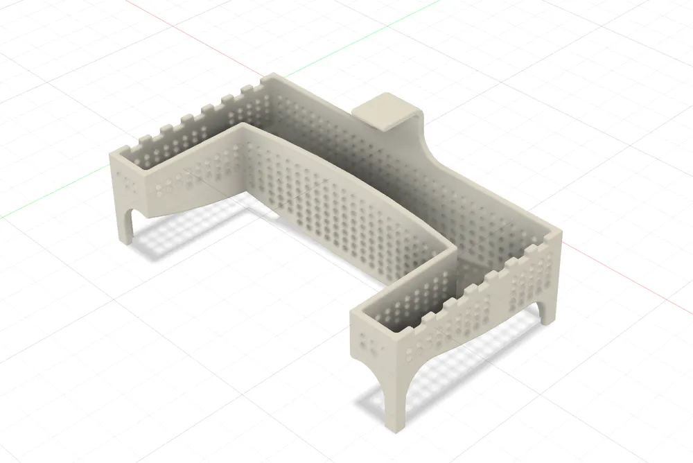 Strainer replacement for shower floor slot drain by Tomas - MakerWorld