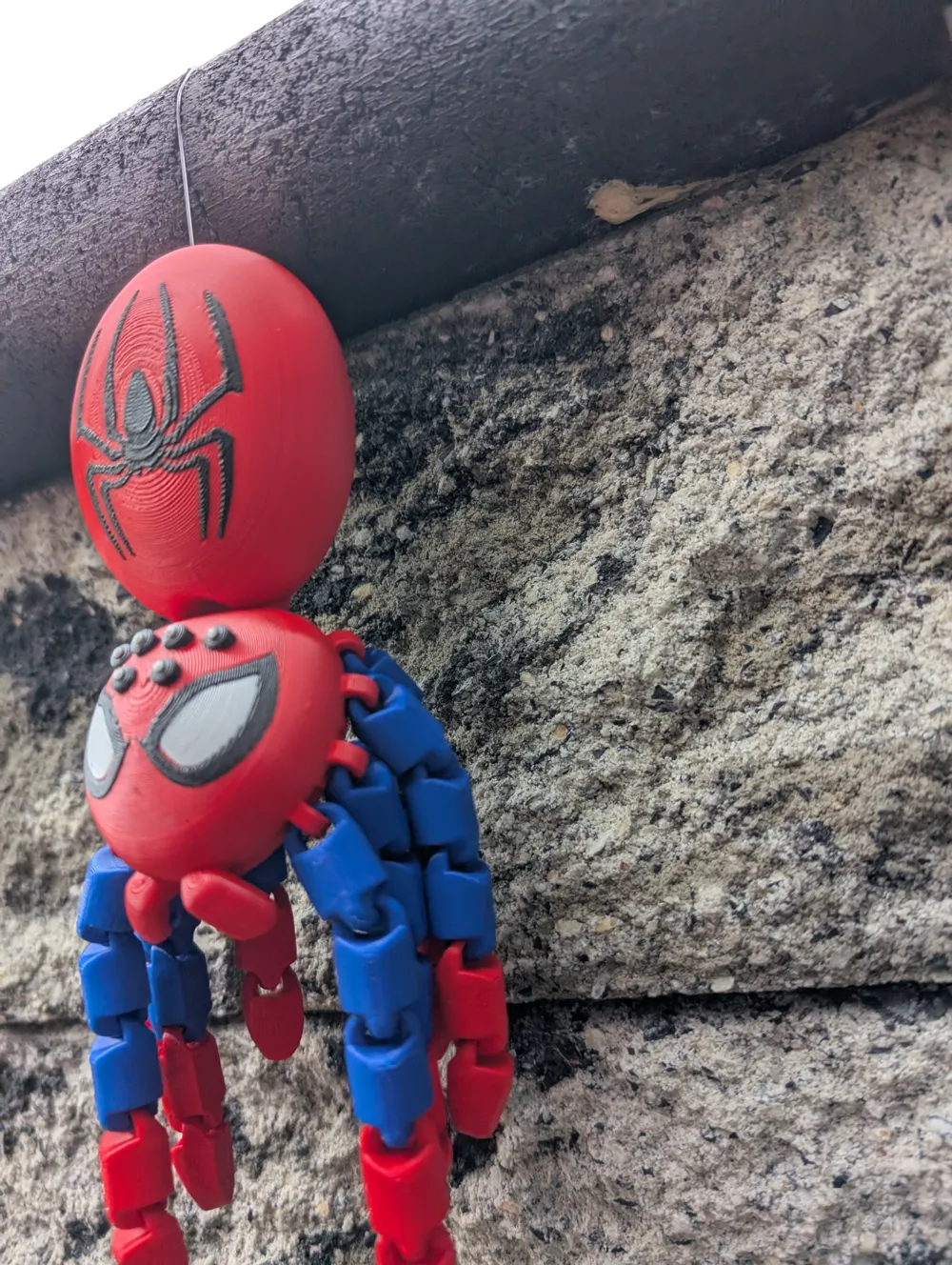 Flexi Spiderman Spider with Retractable Web - Free 3D Print Model ...